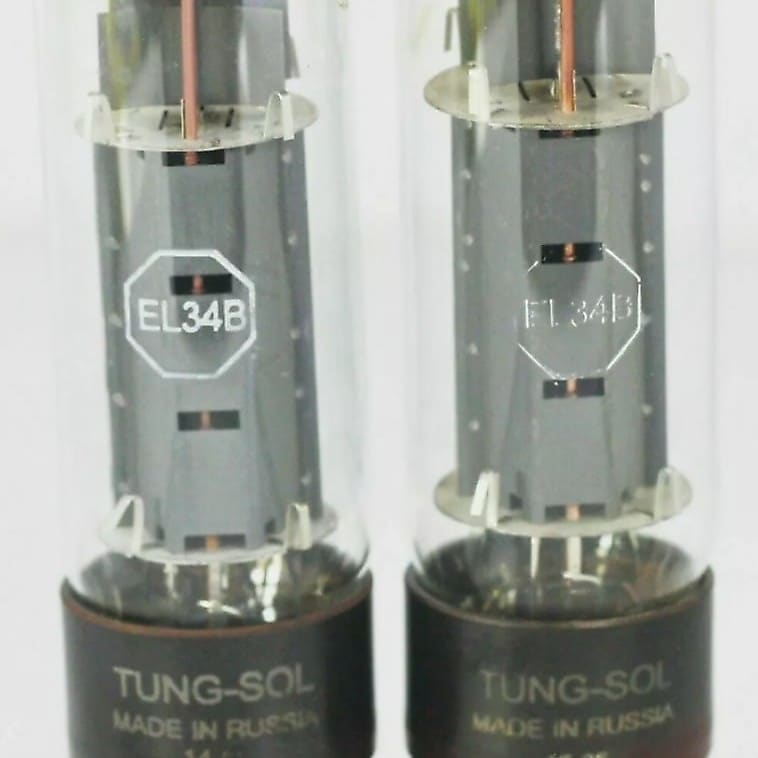 Tubes El34 Tung-Sol Matched Set | Reverb