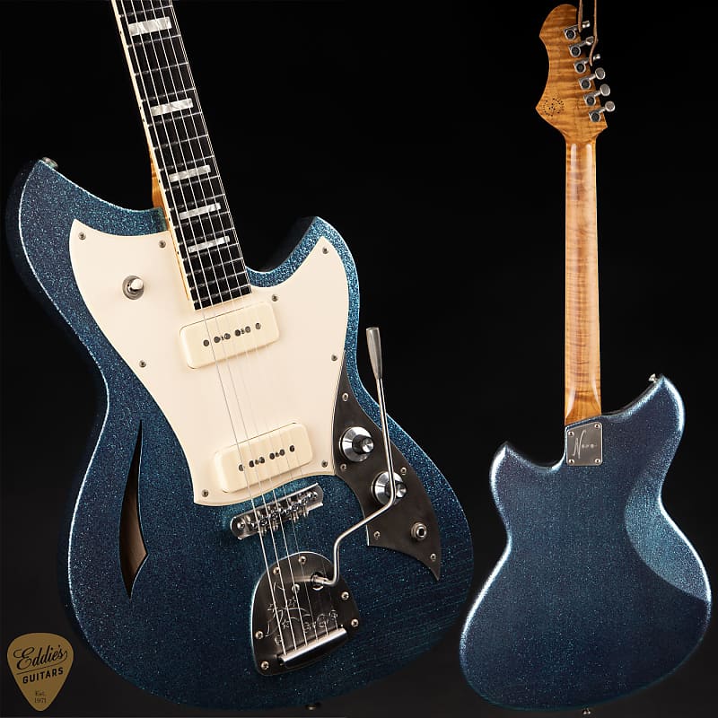 Novo Miris J Custom - Lake Placid Blue Sparkle | Reverb