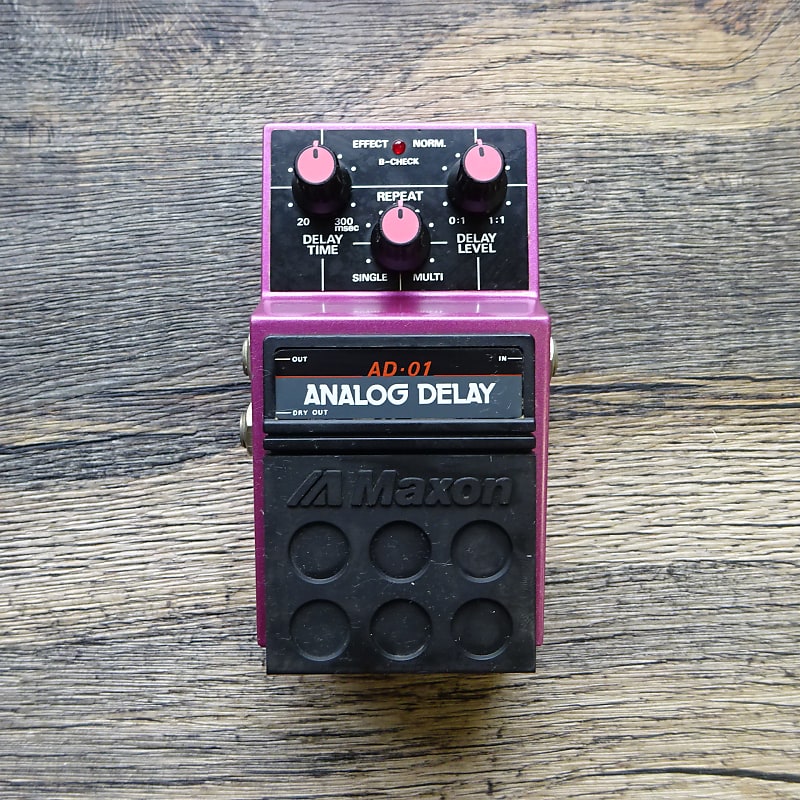 Maxon AD-01 Analog Delay 1980s Vintage Made In | Reverb Australia