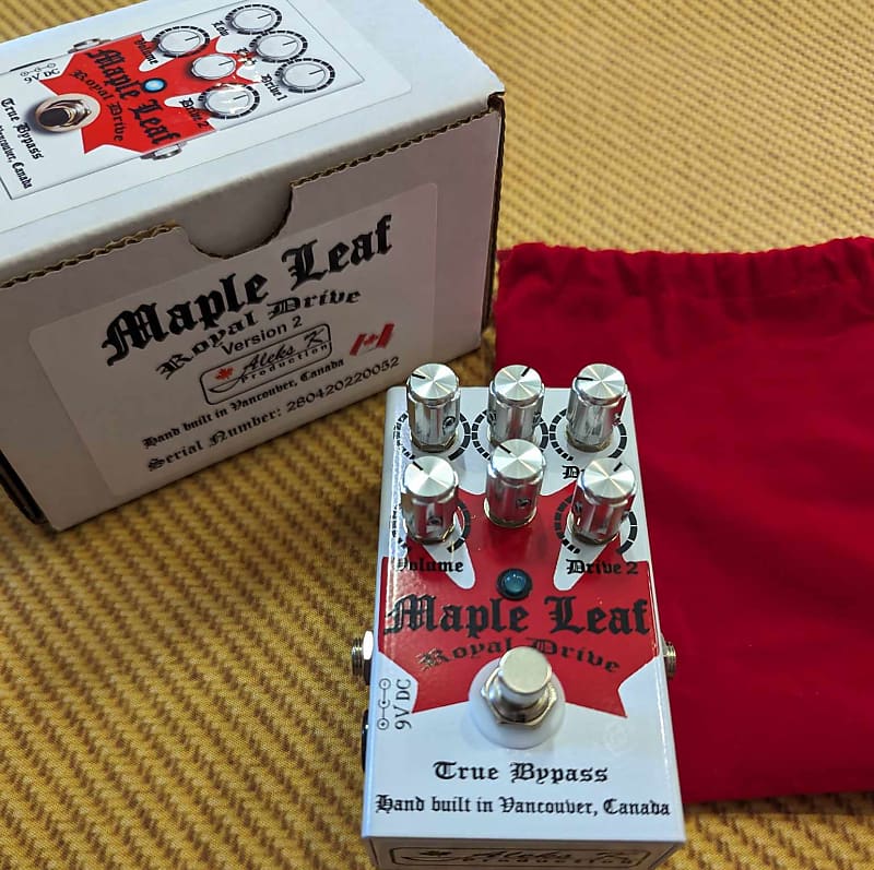 Aleks K Productions Maple Leaf Royal Drive V2 2020s - | Reverb Canada