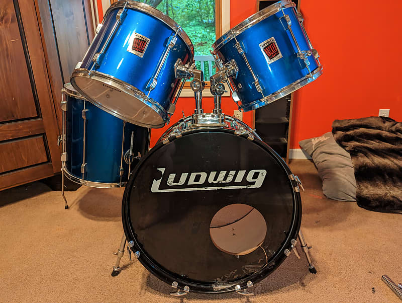 Ludwig Rocker Drum Set 4-Piece | Reverb