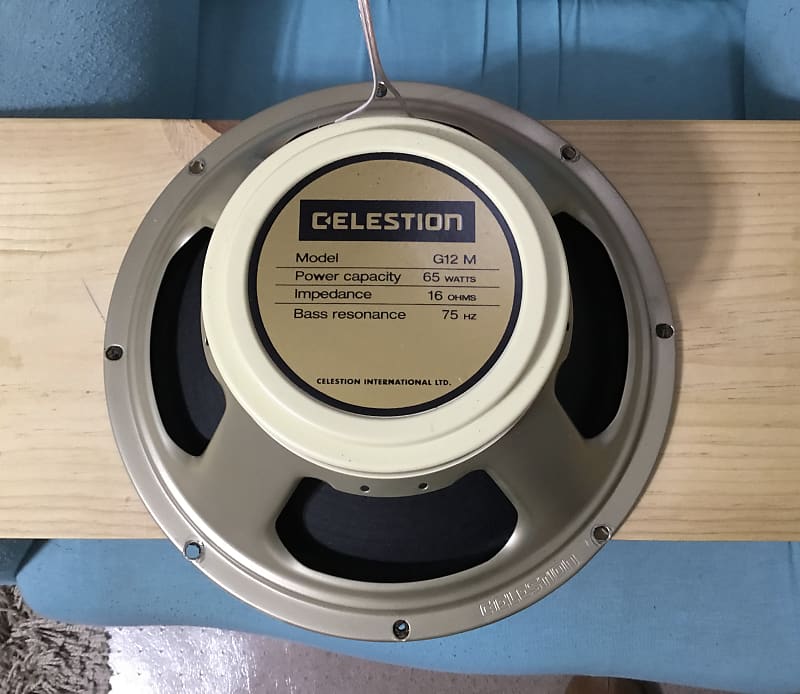 Celestion G12M creamback .…. 12 inch … 16 ohms …. 65 watts. … | Reverb