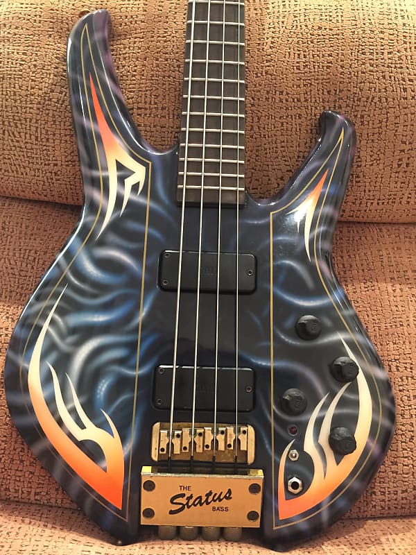 STATUS Graphite 'Series 2000' 1980's Headless One Piece | Reverb