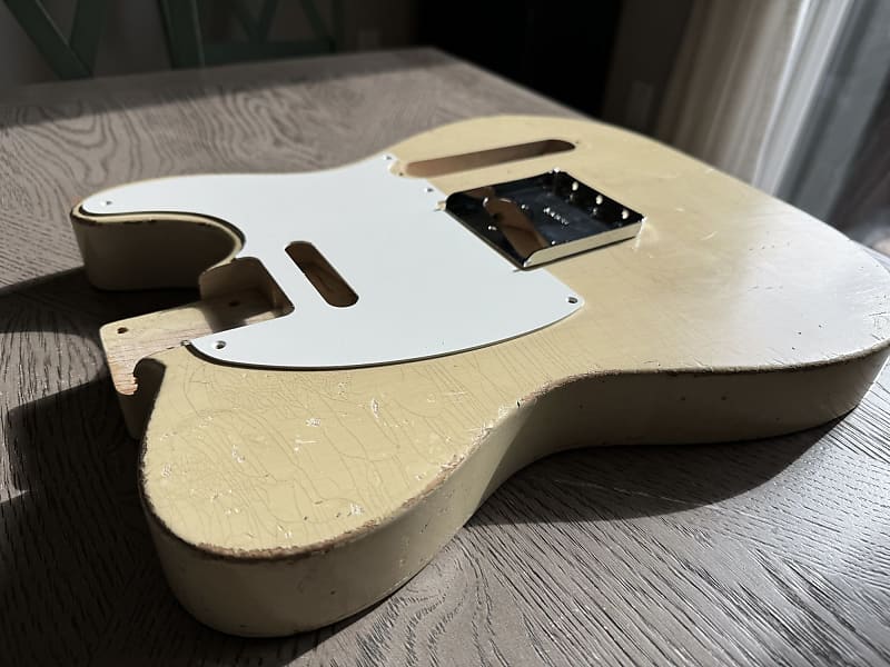 ULTRA LIGHTWEIGHT MJT VTT Telecaster Body - NITRO Swamp Ash | Reverb