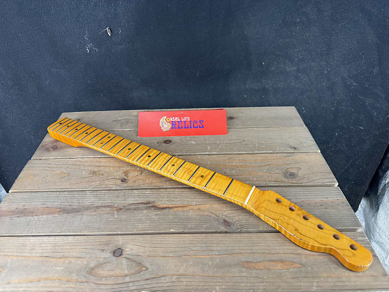 Real Life Relics Curly Flame Maple Telecaster® | Reverb Australia