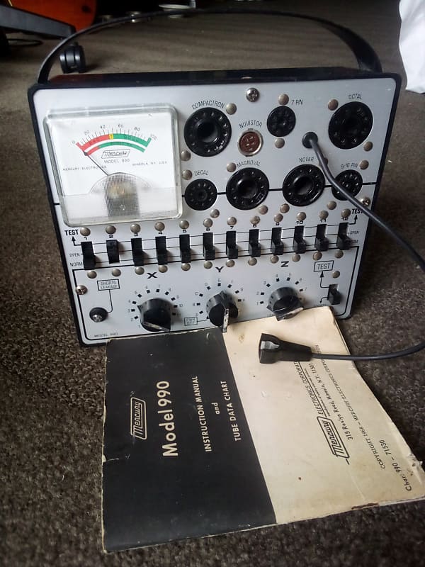 Mercury Model 990 Tube Tester 1950s to 1960s | Reverb