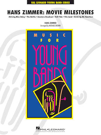 Hans Zimmer: Movie Milestones Young Concert Band Score | Reverb