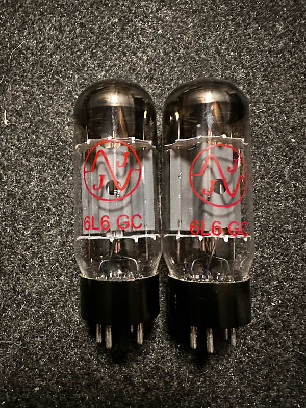 JJ 6L6GC Burned In Power Vacuum Tubes for Electric Guitar | Reverb