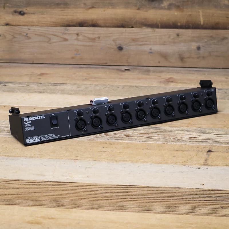 Mackie XLR10 XLR Microphone Input Expander XLR-10 Expansion | Reverb