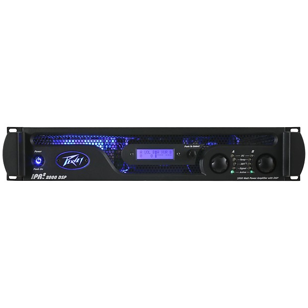 Peavey IPR2 2000 DSP 2-Channel 2000-Watt Power Amp with | Reverb
