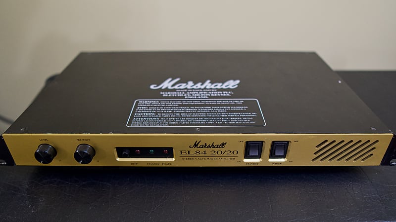 Marshall EL84 20/20 - 20W Stereo Valve Power Amp | Reverb