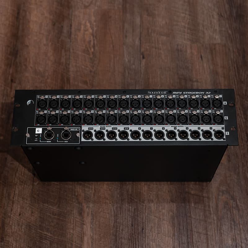 Soundcraft MSB-32 Mini Stagebox, 32 Channel w/Dual Port MADI | Reverb