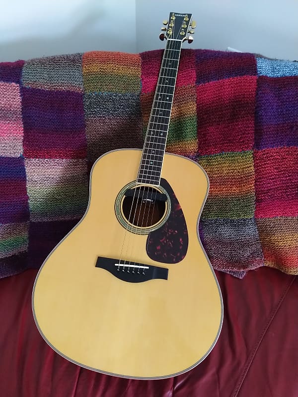 Yamaha LL16 ARE Acoustic Guitar - Natural | Reverb