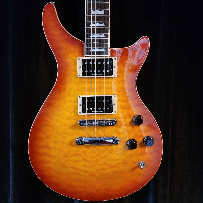 Baker Double Cut - Orange Burst - By ED ROMAN | Reverb