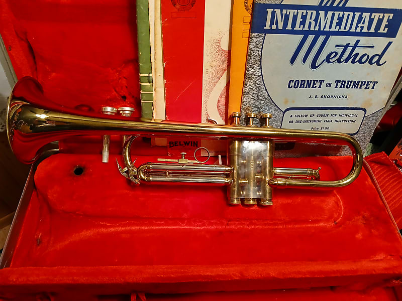 1963 R. Reynolds Medalist Trumpet TU-58 Serial #121116 W/ | Reverb
