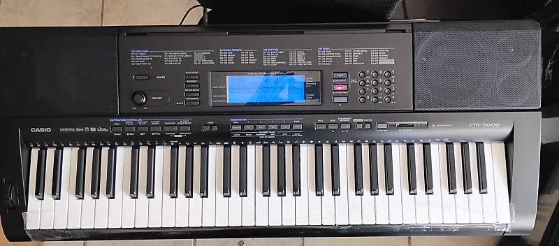 Casio CTK-5000-61 Key Digital Piano Keyboard | Reverb