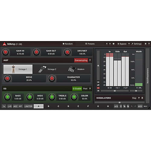MeldaProduction MAmp Vintage Amp Simulator Plug-In (Download) | Reverb