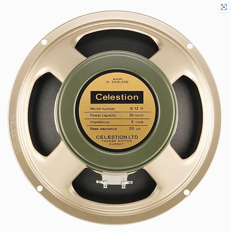 Celestion G12H Heritage 55 Hz 30 Watt 8 Ohm 12 inch Celestion | Reverb