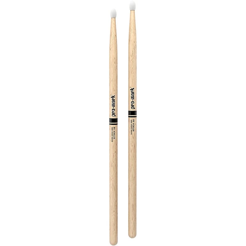 Promark Japanese White Oak Drum Sticks Nylon 5B | Reverb