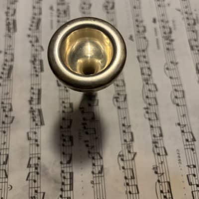 Vincent Bach 5G Small Shank trombone mouthpiece- Silver | Reverb