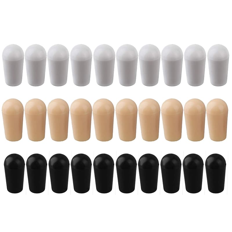 Guitar Switch M3.5 Plastic 3 Way Toggle Switch Knob Caps with | Reverb