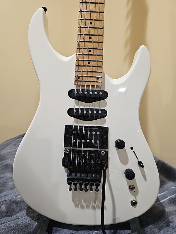 White 1988/1990 Yamaha RGX/RGZ Partscaster | Reverb