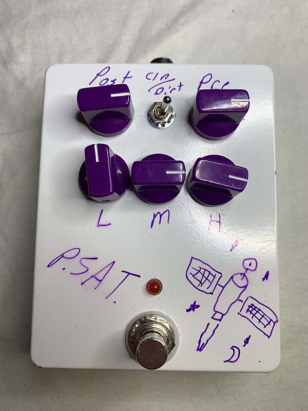 Pedal PCB Decadance DIY Decade Preamp Pedal 2020s - White | Reverb