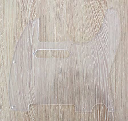 Tele Standard pickguard,Acrylic Transparent,Both Top and Back | Reverb