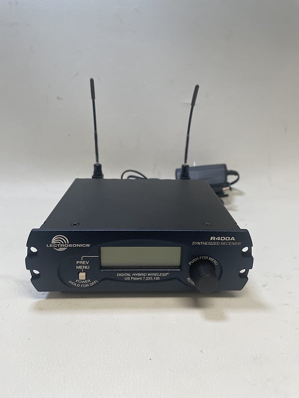 LECTROSONICS R400A SYNTHESIZED RECIEVER | Reverb
