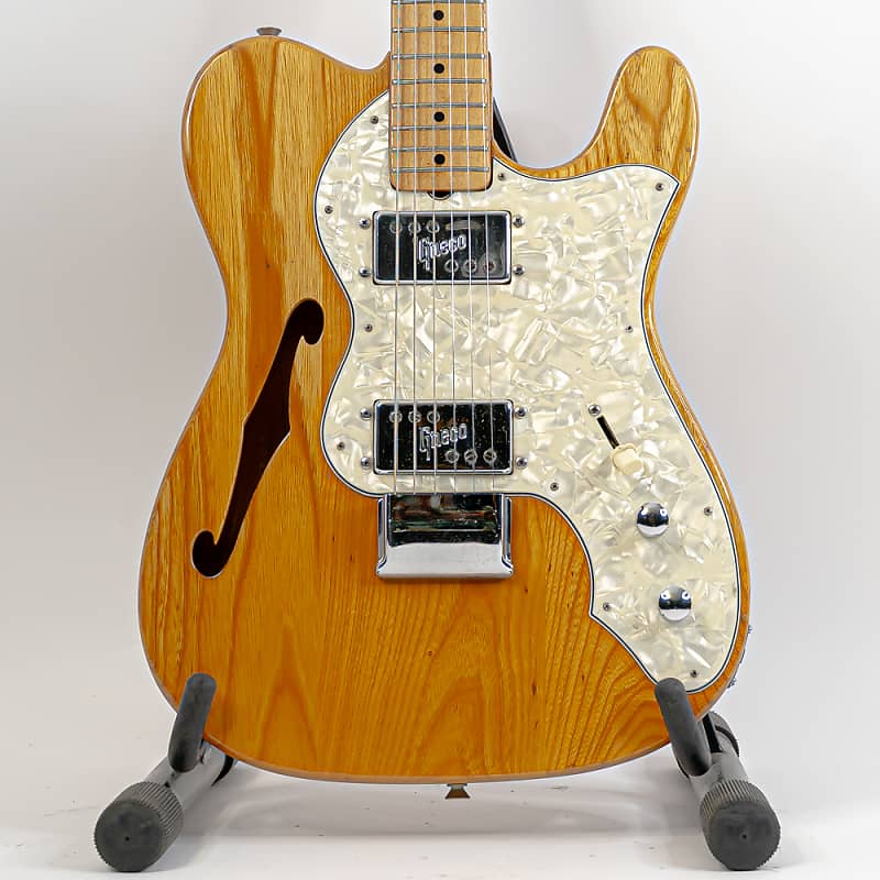 1974 Greco TE-500 Thinline Telecaster Natural w/ Maxon | Reverb Italia