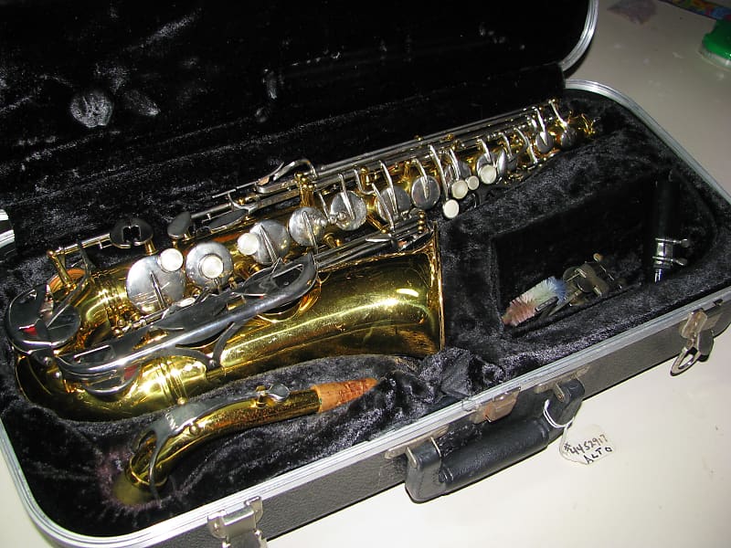 Conn alto sax 21 M 1994 - gold lacquer | Reverb