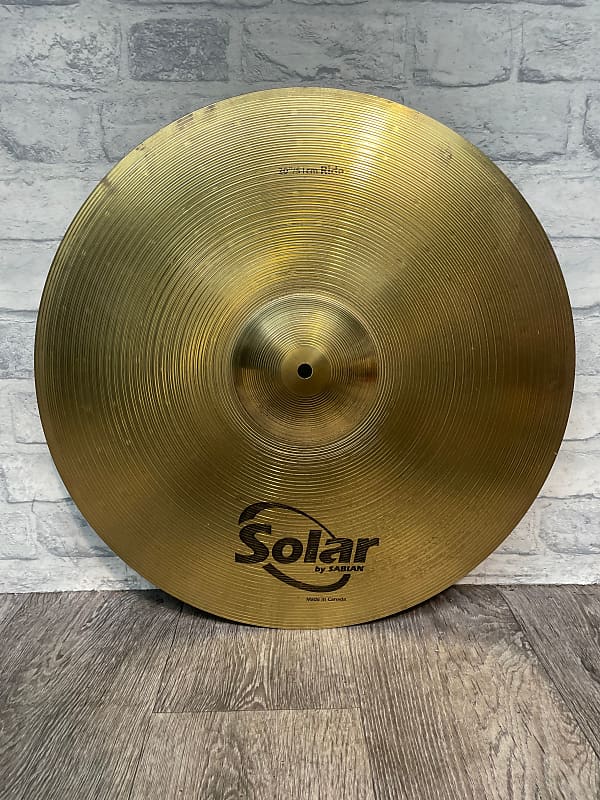 Solar by Sabian 20”/51cm Drum Ride Cymbal Hardware / | Reverb