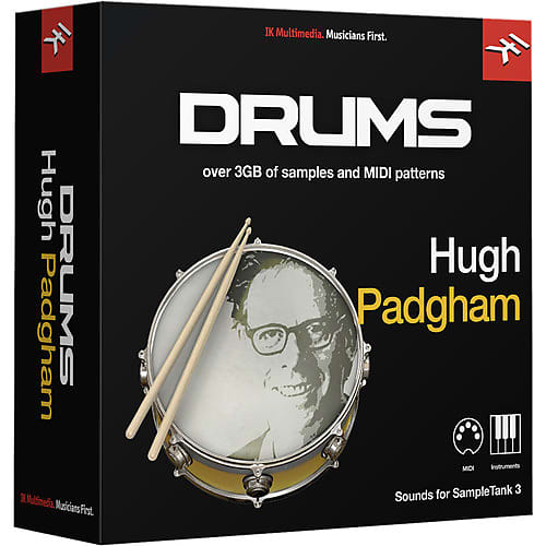 IK Multimedia Hugh Padgham Drums - SampleTank 3 Virtual | Reverb