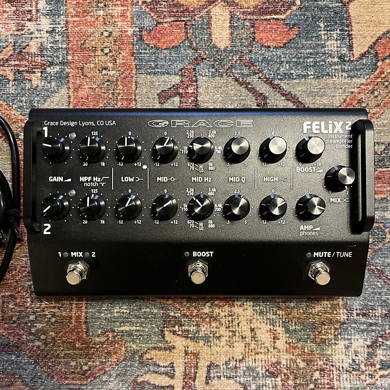 Grace Design Felix 2 Instrument Preamp / EQ / DI Felix 2 - | Reverb