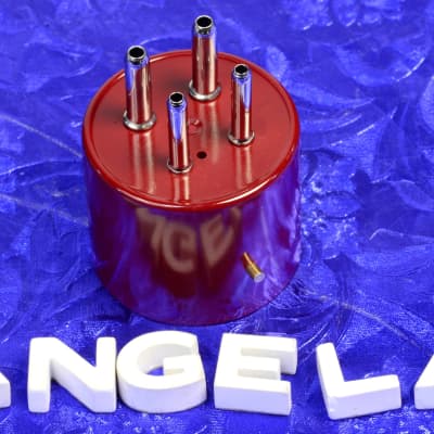4 Pin UX4 Red Oxblood Phenolic Tube Base For 2A3, 300B, 45 | Reverb