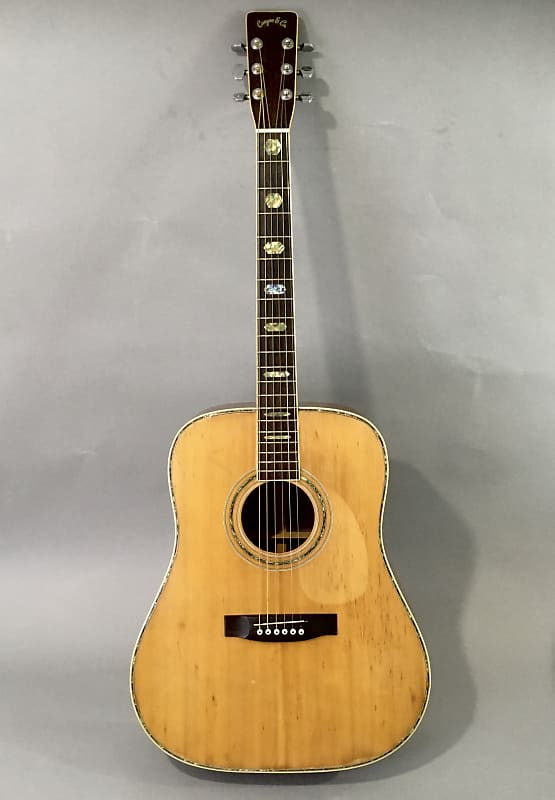 Vintage MIJ Canyon T40 Dreadnought Acoustic Guitar | Reverb Australia