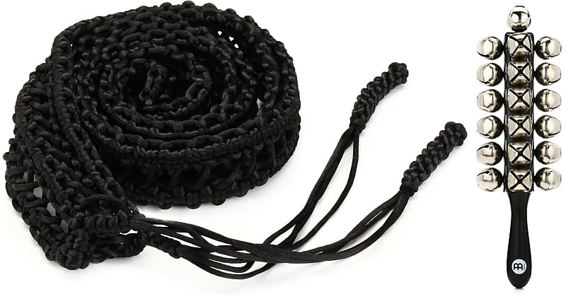 Sela Handpan Rope Edging - Black Bundle with Meinl Percussion | Reverb