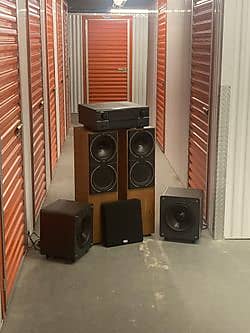Selling Kef KEF C95 and Acoustic Audio PSW 400 Sound System | Reverb