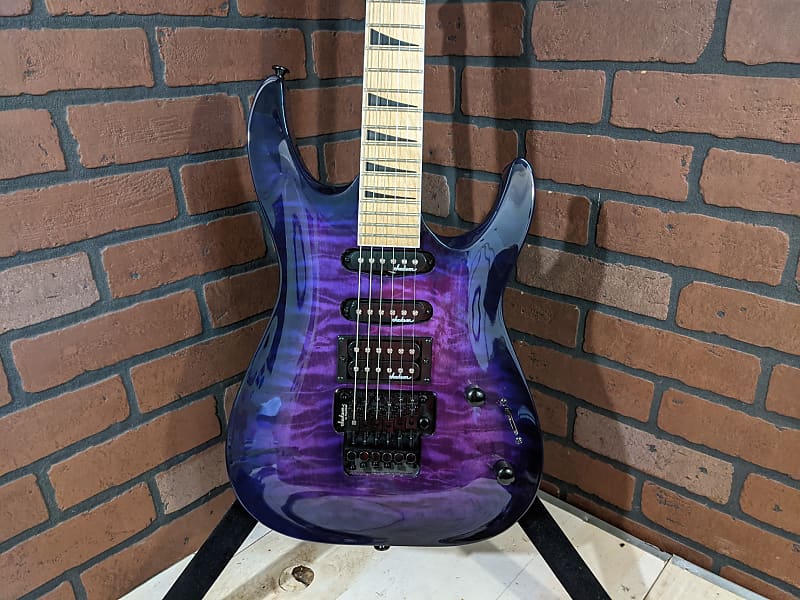 Jackson JS34Q Dinky DKA-M Electric Guitar - Transparent | Reverb UK