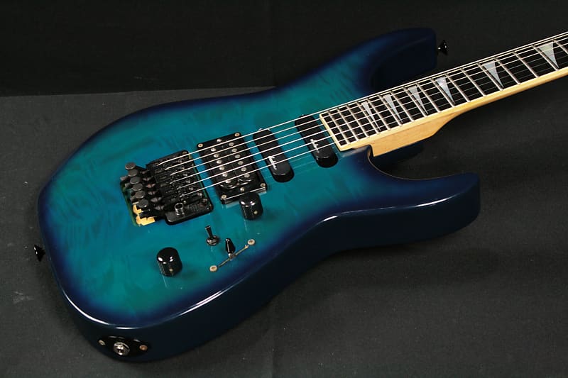 Jackson Fusion Pro 1990 - Trans Blue | Reverb