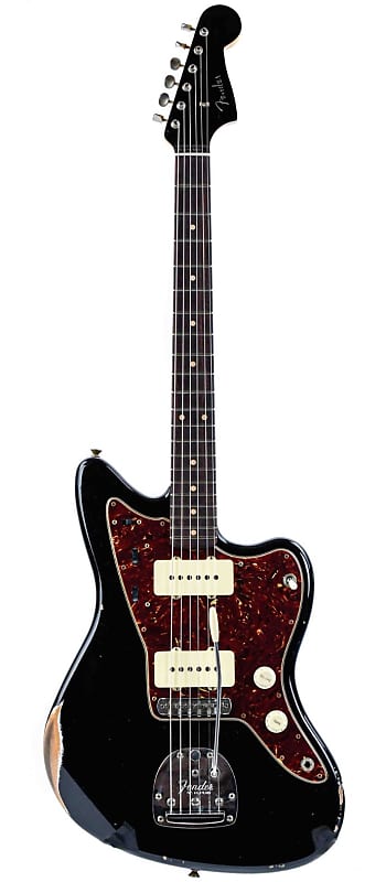 Fender Custom Shop 1962 Jazzmaster Black Relic | Reverb UK