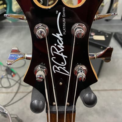 B.C. Rich Platinum Warlock Bass | Reverb