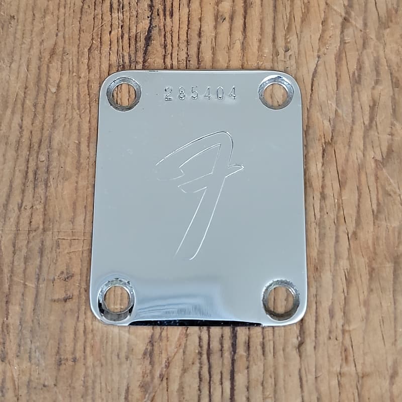 Fender Neck Plate 1970 Chrome Stratocaster Telecaster | Reverb Canada