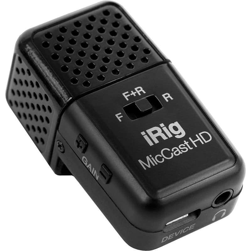 IK Multimedia iRig Mic Cast HD Mobile Voice Recording | Reverb