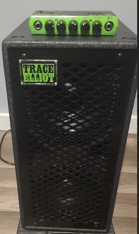 Trace Elliot ELF 200w Ultra Compact 200w Head & ELF 2x8 | Reverb