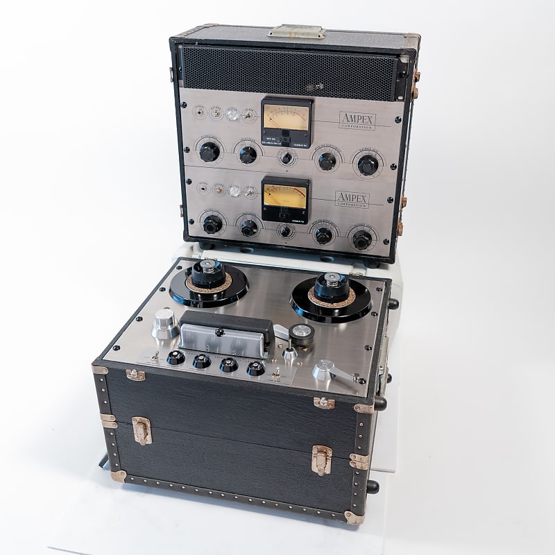 Ampex 351 1/4" Tube Reel to Reel Tape Machine - Complete | Reverb