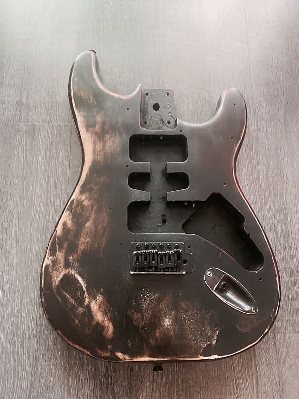 Custom Distressed Stratocaster BODY | Reverb