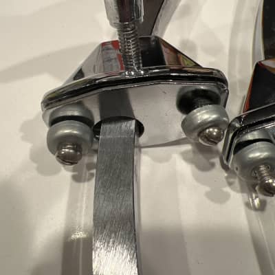 Ludwig Vintage Ludwig Bass drum spur Circa 1982 - Chrome | Reverb