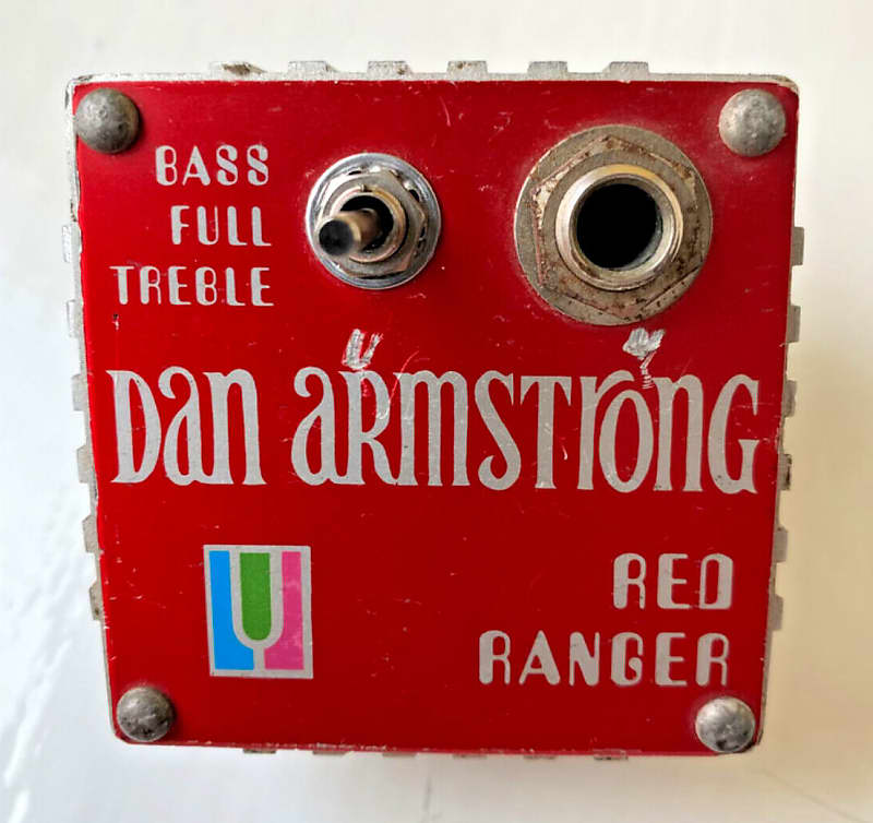 Dan Armstrong Red Ranger Treble Bass Booster 1970s | Reverb UK