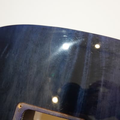 Ibanez RG4EX1 Guitar Body 2006 - Blue Quilted Maple | Reverb